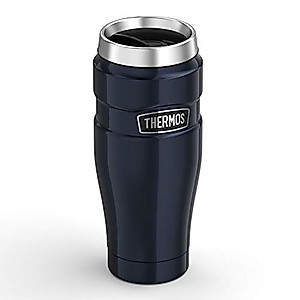Thermos Stainless King Travel Tumbler, Midnight Blue, 470 ml