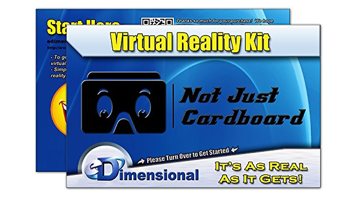 V2 Google Cardboard VR Kit - Easy Setup for All Phones