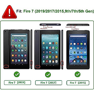 Case Cover for Kindle Fire 7 Tablet (9th/7th/5th Generation, 2019/2017/2015 Release), Slim Folding Stand Cover with Auto Wake/Sleep, Sunflower Christian Bible