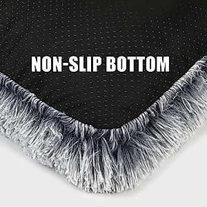 Plush Soft Washable Dog Crate Pad & Bed - Anti-Slip, Large to Small Dogs & Cats