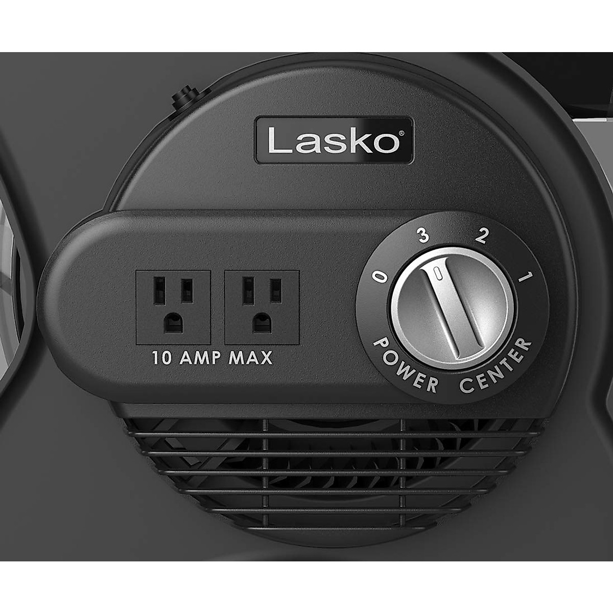 Lasko U12104 High Velocity Pro Pivoting Utility Fan for Cooling, Ventilating, Exhausting and Drying at Home, Job Site and Work Shop, Black 12104 12.2 x 9.6 x 12.3 inches