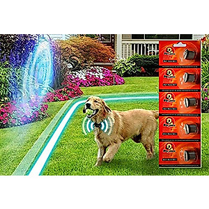 STRENG-CELL PET-Fence Dog Collar Batteries, Compatible with Invisible Fence Batteries, R21 R22 R51 Dog Collar Fence Battery, Latest Production Date(5 Pack)