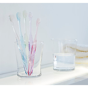 MISOKA・ISM Toothbrush Sakura (Pale Pink) Mineral-Coated Bristles Designer's Model Premium Toothbrush Made in Japan Japanese Craftsmanship