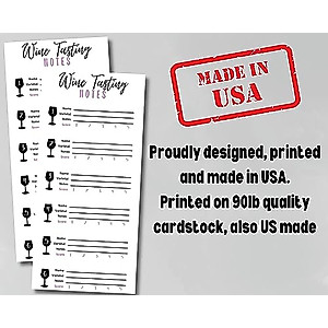 Wine tasting card scorecard for blind wine tasting party. Wine score card rating sheet for party, bachelorette party, girls night out party. Wine theme party tasting mat for wine.