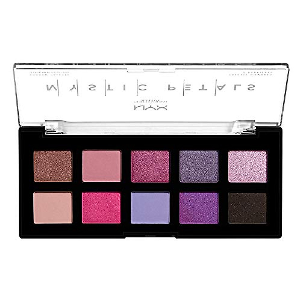 NYX PROFESSIONAL MAKEUP Mystic Petals Shadow Palette, Eyeshadow Palette -Midnight Orchid