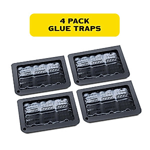 Pic GT4 Glue Mouse Tray, 4-Pack