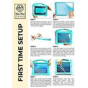 Bam Bino Space Suit - iPad 11 Pro Case, iPad Pro 11 Case for Kids, iPad Air 10.9 Case, iPad Air 5/ 4 Case, 2022 iPad Pro Case, iPad Air 4th Generation Case Kids, iPad Case Pencil Holder