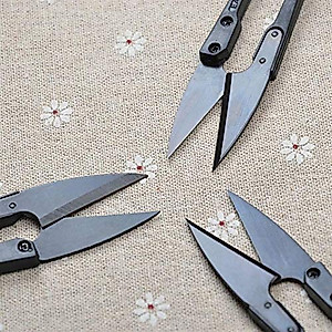 AMORNPHAN 5pcs Bonsai Pruning Scissors Trimming Shears Cutting Cloth Tool for Sewing Scissors Yarn Thread Cutter Mini Small Garderning Bud and Leaves Trimmer