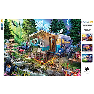 Buffalo Games - Jeff Haynie - Mountain Retreat - 1000 Piece Jigsaw Puzzle For Adults - High Quality Challenging Puzzle Perfect for Game Nights - Finished Puzzle Size is 26.75 x 19.75