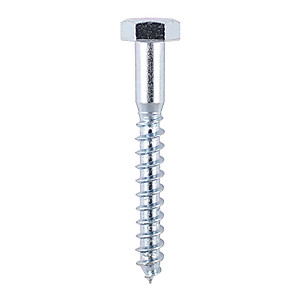TIMco 0850CSC BZP Coach Screw 8 x 50 - Zinc (Box of 100)