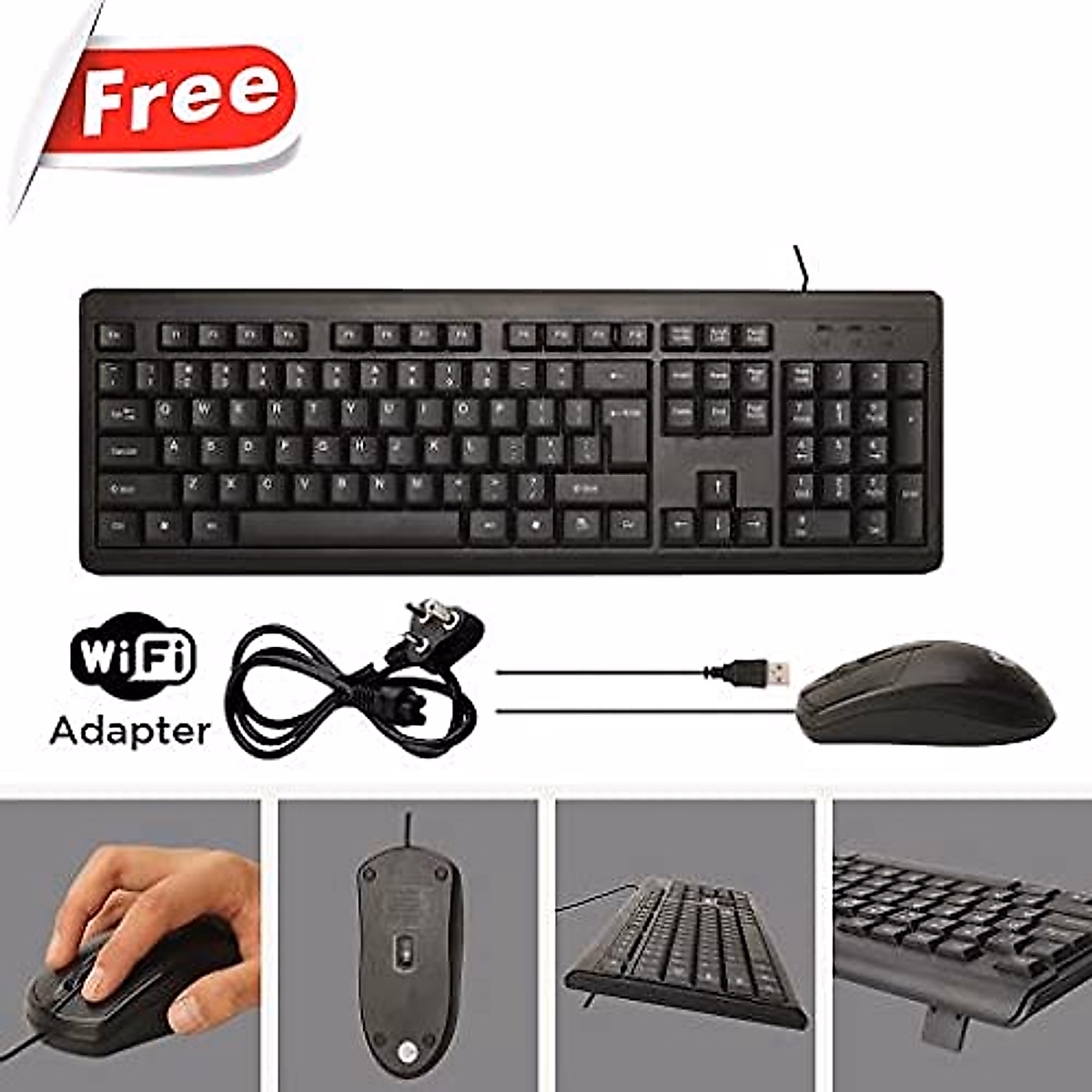 HP Elite Desk 800 G1 USFF Desktop PC - Intel Quad Core i5 4570s 2.90 GHz 8GB DDR3 RAM, 500GB, Display Port, USB 3.0, VGA, Keyboard, Mouse, WiFi Adapter, Windows 10 Professional(Renewed)