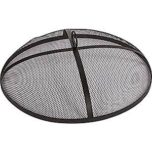 Dagan Industries 25-Inch Mesh Fire Pit Spark Screen - Round