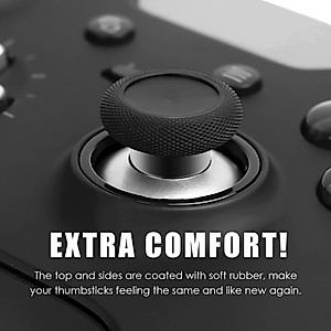 TOMSIN Replacement Thumbsticks for Xbox Elite 1 Controller,6 in 1 Swap Magnetic Joysticks for Xbox One Elite Controller Series 1(Only Fit for Model 1698,NOT for Elite 2 Controller)