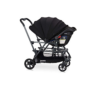 Joovy Caboose S Car Seat Adapter, ONLY Compatible with The Caboose S and Caboose RS Strollers, Works with Select Britax/BOB B-Safe Car Seats