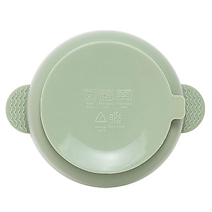 Eascrozn Baby Bowls with Suction, 3 Pack Baby Led Weaning Supplies, Soft Silicone Food Bowl for Babies Kids Toddlers, BPA Free, Microwave and Dishwasher Safe, Multicolor