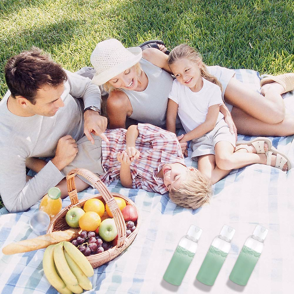 TANCANO Plastic Travel Bottles, Clear 3.4oz/100ml Empty Lotion Bottle Small Squeeze Bottle Containers with Flip Cap for Shampoo Conditioner Toiletries