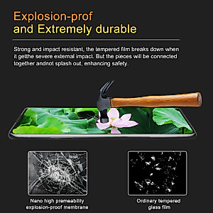 KZLVN 2+2 Compatible OnePlus 10 Pro Screen Protectors + Camera Lens Protectors, 3D HD Accuracy Full Clarity Coverage Premium 9H Tempered Glass, Anti-Scratch, Anti Bubble 3D Touch Film