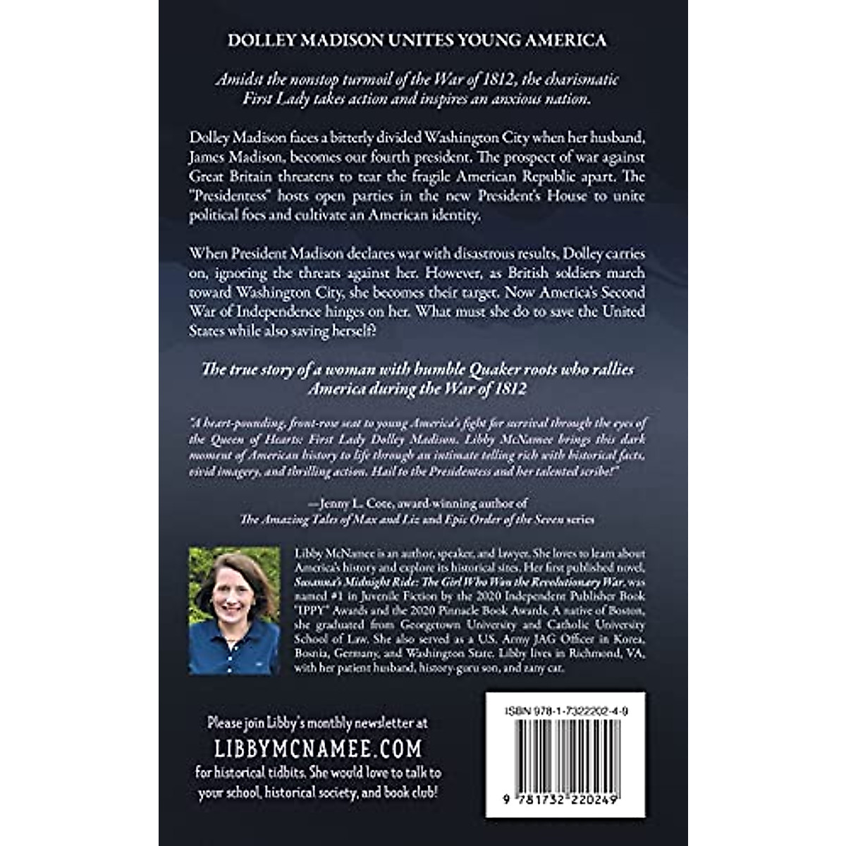 Dolley Madison and the War of 1812: America's First Lady ("Remember the Ladies")