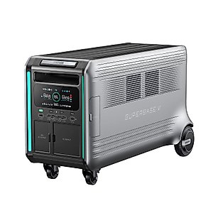 Zendure Solar Generator, Portable Power Station SuperBase V 4.6KWh Expandable Home Battery, 120V/240V, 3800W AC Output, LiFePO4 Battery for Home Backup, Emergency, Vanlife, RV, Tiny House, Off-grid