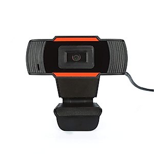 Webcam HD Auto Focus Web Camera with Microphone Widescreen USB Computer Camera for PC Laptop Desktop Mac Streaming Video Calling Recording Video Conference Online Teaching Business Gaming (A)