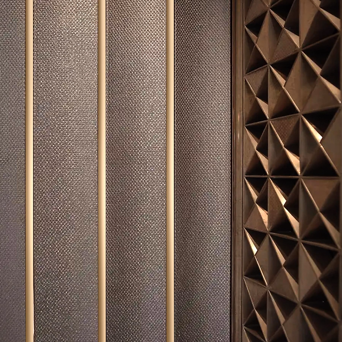 Gaahing Aluminum T Molding Floor Transition Strip, T Moulding for Laminate Flooring Planks, Vinyl Floor Transition, Rubber Transition (3Pcs x 2.9ft x 1.6in, Matte Gold)