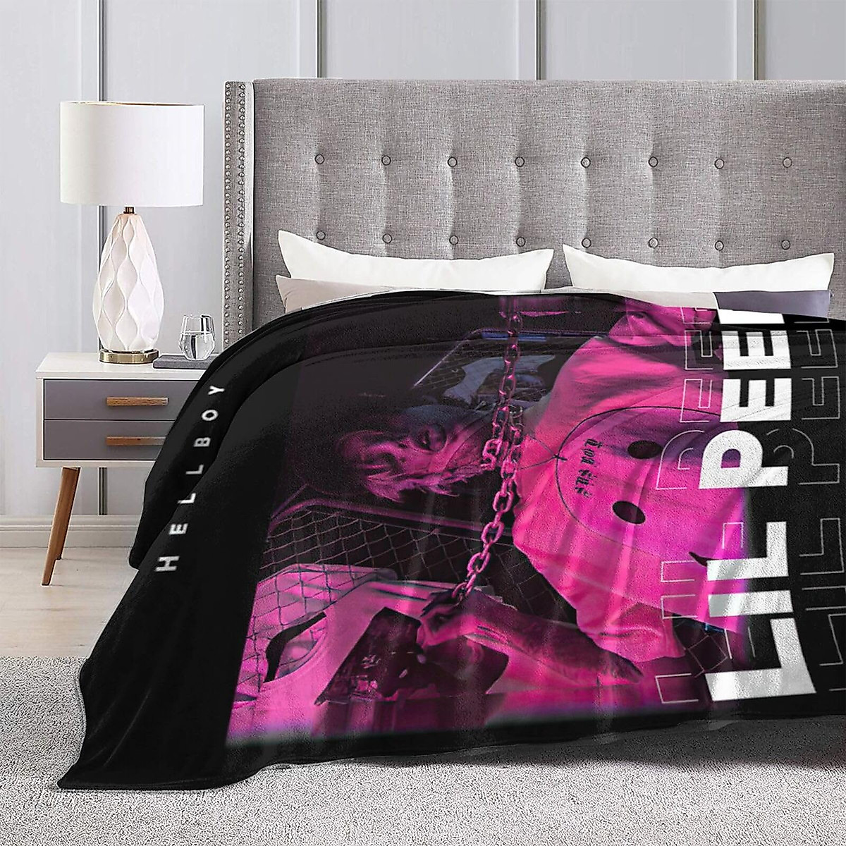 Lils Music Peeps Blanket Super Soft Flannel Throw Air Conditioner Lightweight Throw Blanket for Couch Kids Boys Adults 80"X60"