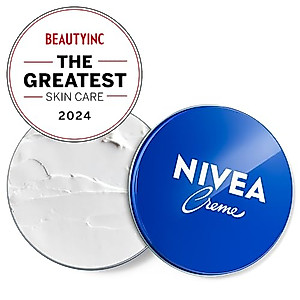NIVEA Creme Body, Face and Hand Moisturizing Cream, German NIVEA Creme, Rich Body Moisturizer with Provitamin B5, 8.4 Oz Jar
