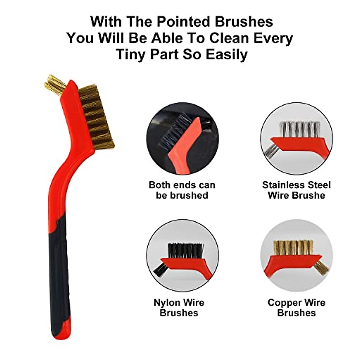 NARUNDREN Car Detailing Brush Set, 20 Pcs Car Detailing Kit,Car Detailing Drill Brush Kit, for Cleaning Wheels,Dashboard,Interior,Exterior,Leather,Air Vents,Emblems