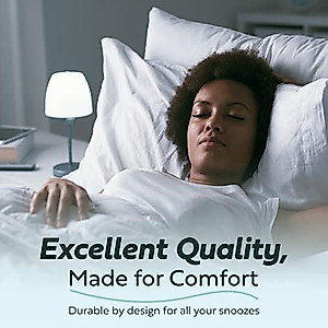 Mandarin Home Collection Ultra Soft Rayon Derived from Bamboo Plush Mattress Topper - Premium Mattress Pad - King