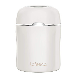 Lafeeca Thermos Food Jar Vacuum Insulated Lunch Box Leak Proof Storage Container 17 oz - White