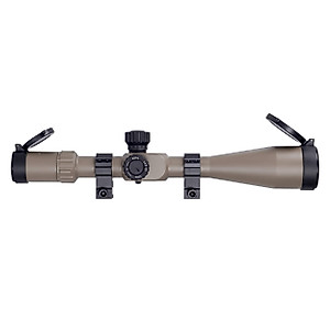 Monstrum G3 6-24x50 FFP Rifle Scope | Flat Dark Earth | Monstrum Rifle Scope Level Bubble | 30 mm Diameter | Bundle