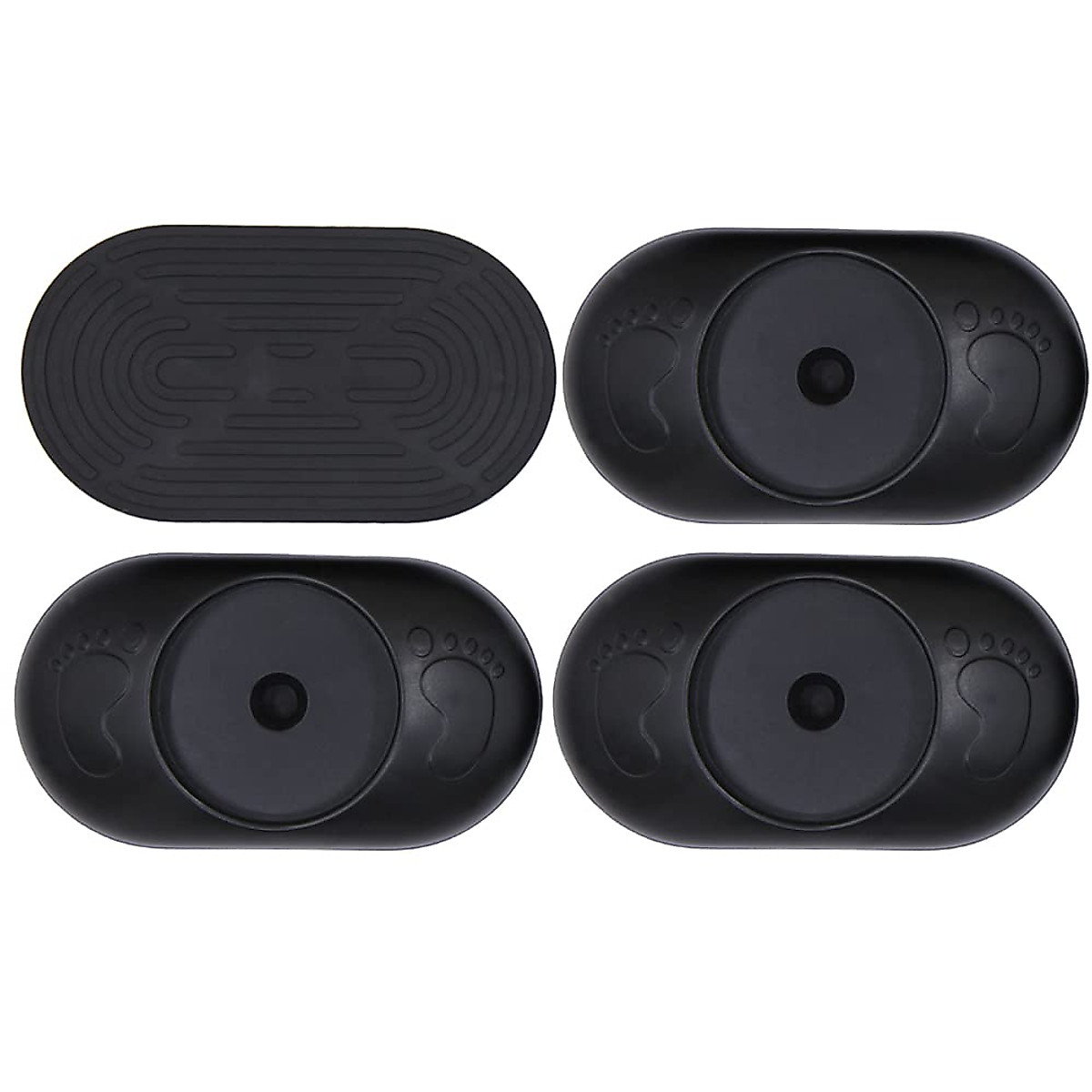 4 Pack Baby Gate Wall Protector, Protect Walls & Doorways for Pet & Dog Gates, Pressure Mounted on Stair Gate, No Screw Need