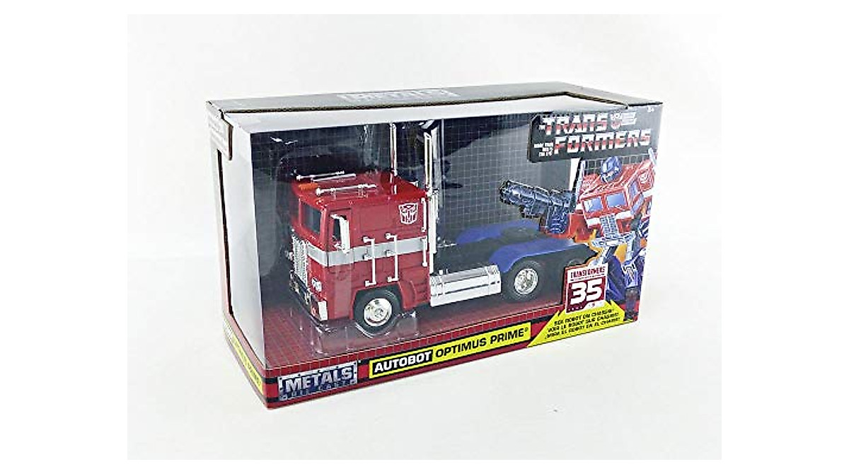 Transformers G1 Optimus Prime Die-Cast Truck - Collectible & Realistic