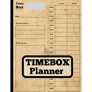 Timebox Planner: A Practical 140-Day Log for Prioritizing Tasks and Boosting Productivity, 8.5 x11 in