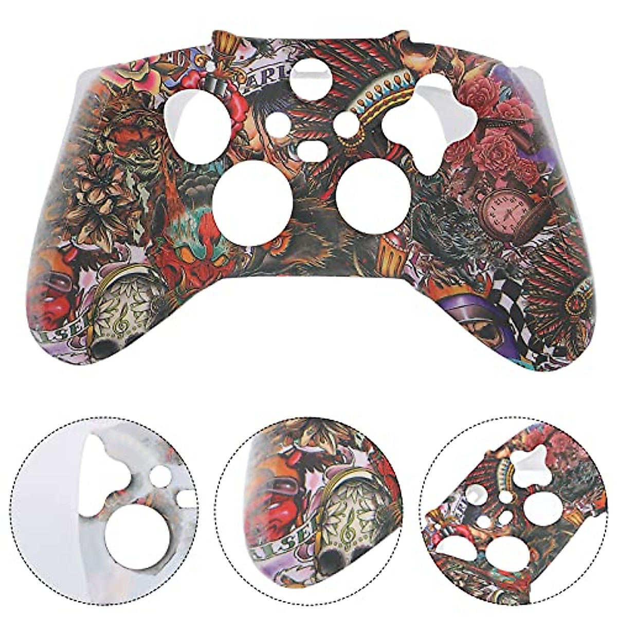 OSALADI Game Controller Case Game Pad Cover Game Handle Protection Case Compatible for Series S/X