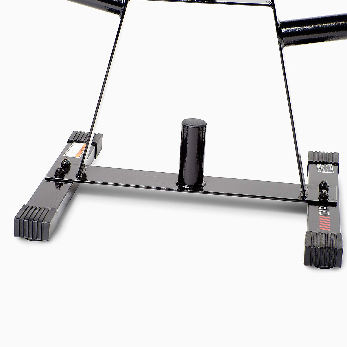 CAP Barbell Olympic 2-Inch Plate Stand, Black (RK-2AJ)