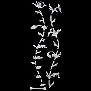 Tree of Life DIY Guitar Neck Fretboard Stickers, Fret Inlay Stickers for Music Guitar, Bass, Acoustic Guitar, Electric Guitar, Silver Thin