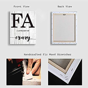 Kas Home Family Wall Decor, Canvas Wall Art for Living Room Set of 3 Inspirational Canvas Prints, Framed Wood HD Modern Background Home Decor (Family-3W, 12 x 15 x 3)