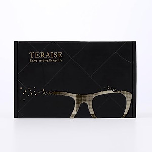 TERAISE 4PCS Fashion Anti-blue light Reading Glasses Men Women Computer Reader(1.5X)