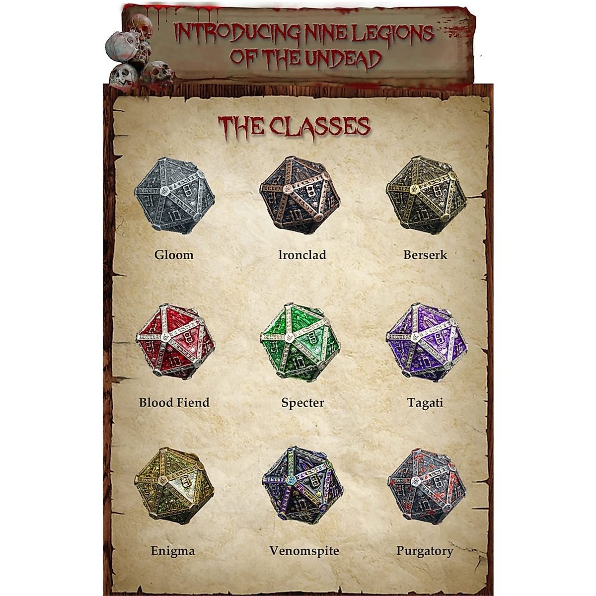 UD Unique Dice DND Metal Dice Set D&D Polyhedral Dice Set with Gift Box Metal Box DND Dice Set Polyhedron Dice for Dungeons and Dragons MTG D&D RPG Table Games D4 D6 D8 D10 D12 D20 Role Playing Game