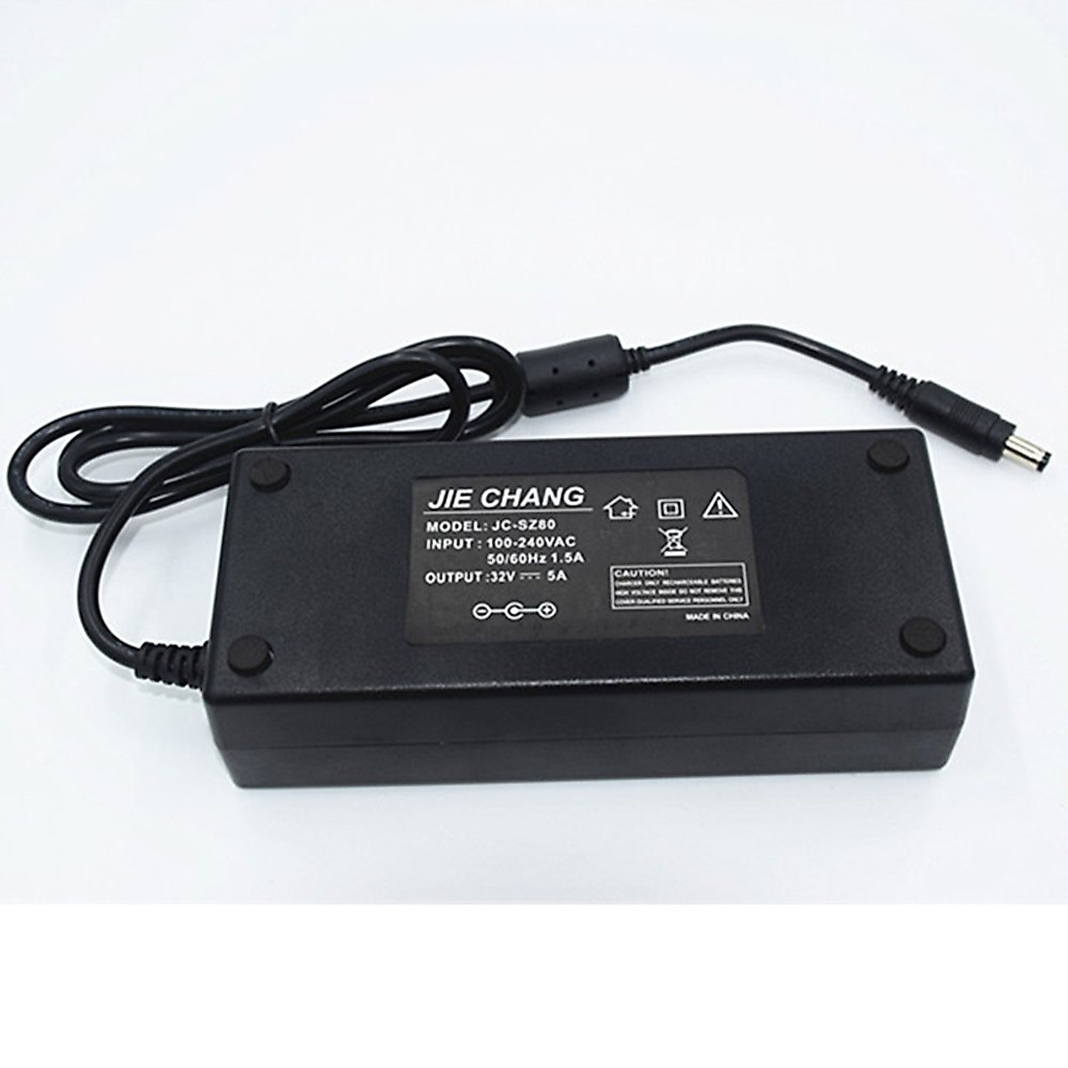 AC 100-240V to DC 32V 5A Power Supply Adapter Interface 5.5x2.5mm Suitable for Security Equipment LCD LED Lighting Communications Equipment Digital Products