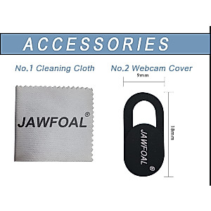 HP 15.6" FHD Laptop, Intel 11th Gen Core i5-1135G7 (Up to 4.2GHz,4 Core), 32GB DDR4, 1TB PCIe SSD, Intel Iris Xe Graphics, WiFi, Bluetooth, Windows 11 S Bundle with JAWFOAL