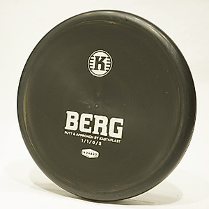 Kastaplast Berg (K3 Hard) Putter Golf Disc, Pick Weight/Color [Stamp & Exact Color May Vary] Yellow 173-174 Grams