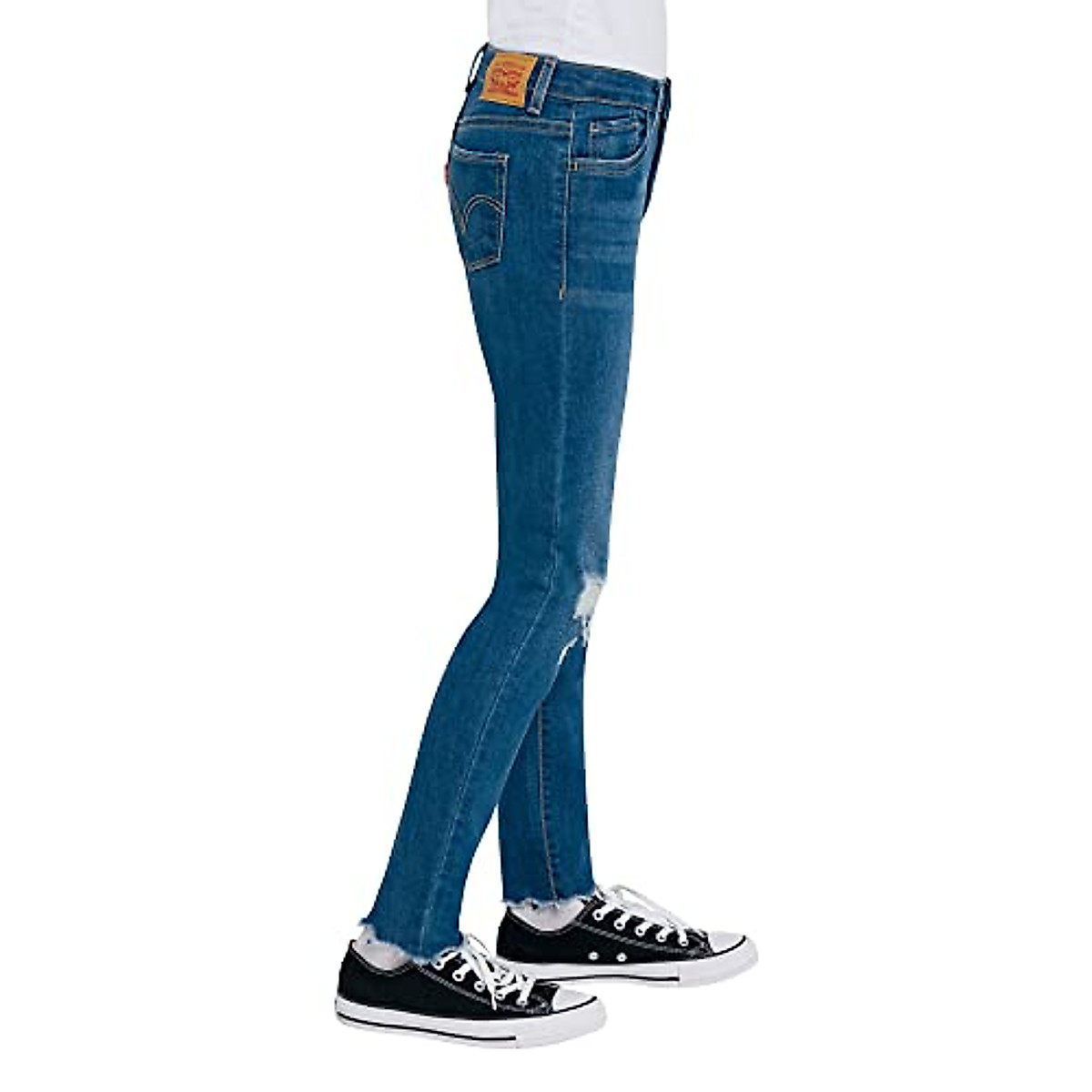 Levi's Girls' 720 High Rise Super Skinny Fit Jeans, Hometown Blues, 14