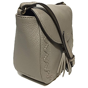 Tignanello Lillie Saddle Cross Body W/RFID Protection, Mushroom