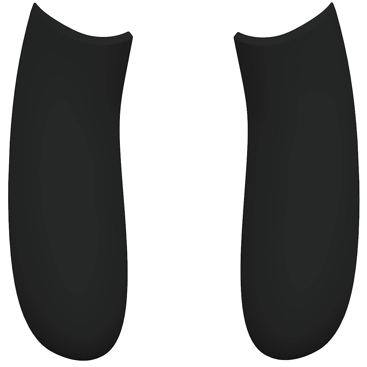 eXtremeRate Controller Grip for Xbox Series X & S, Black Soft Touch Comfortable Left Right Side Rails, Replacement Parts Handles Rear Shell for Xbox Core Wireless Controller [Controller Excluded]