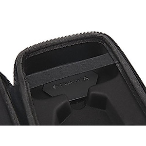 Aproca Hard Travel Storage Case Compatible with Logitech G502 Proteus Spectrum RGB Tunable Gaming Mouse(Black-Large.)