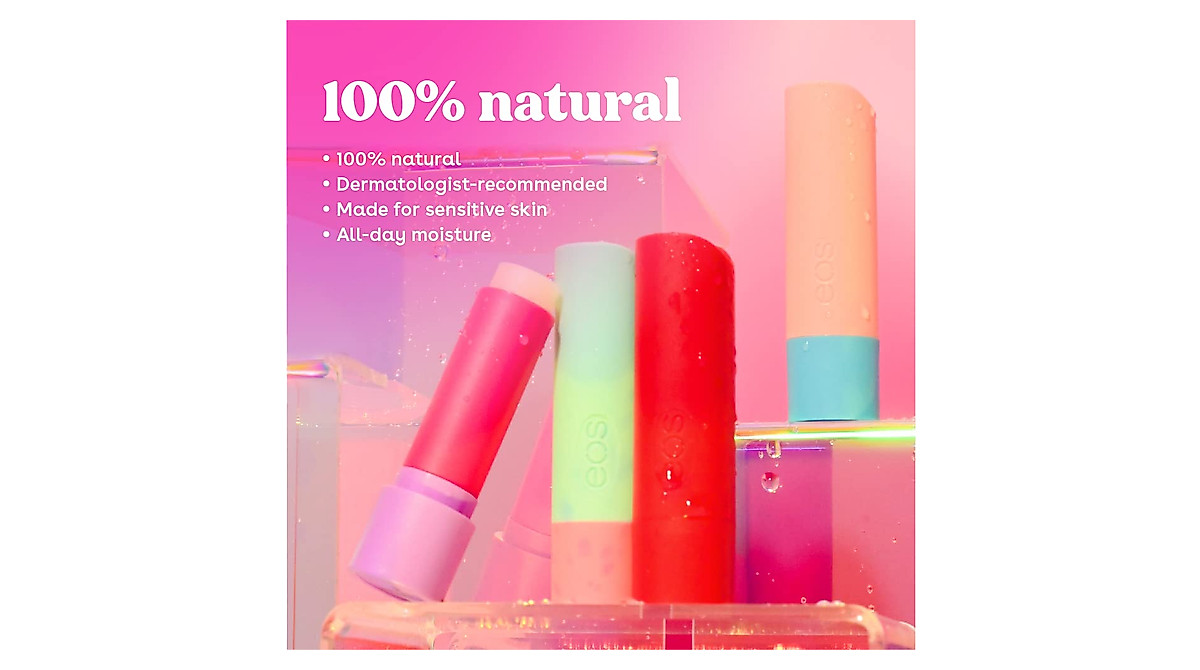 eos 100% Natural Lip Balms - All-Day Moisture Care