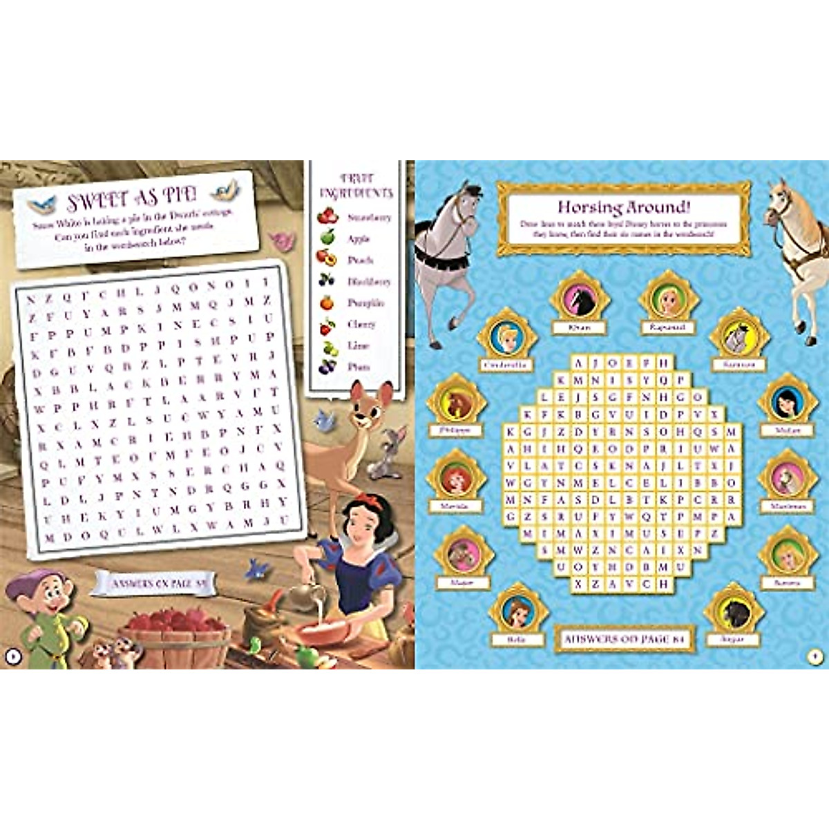 Disney Princess: 101 Wacky and Wonderful Wordsearches