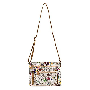 MultiSac womens Summerville East West Crossbody Bag Cross Body, Vienna/Hazelnut, One Size US